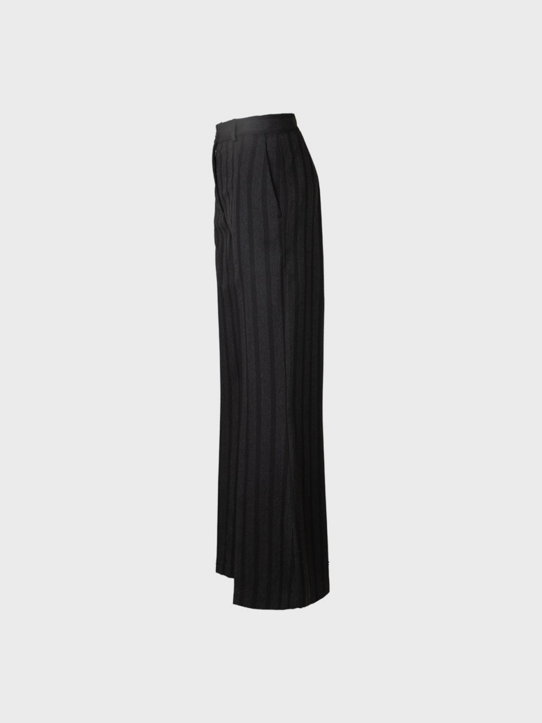 Pantalone a zampa rigato donna – Sandro Ferrone